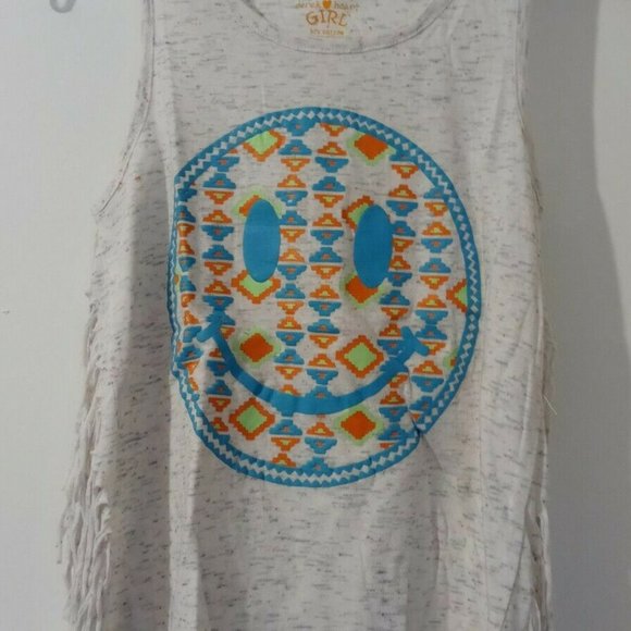 Derek Heart | Shirts & Tops | Derek Heart Girl White Sleeveless Side ...